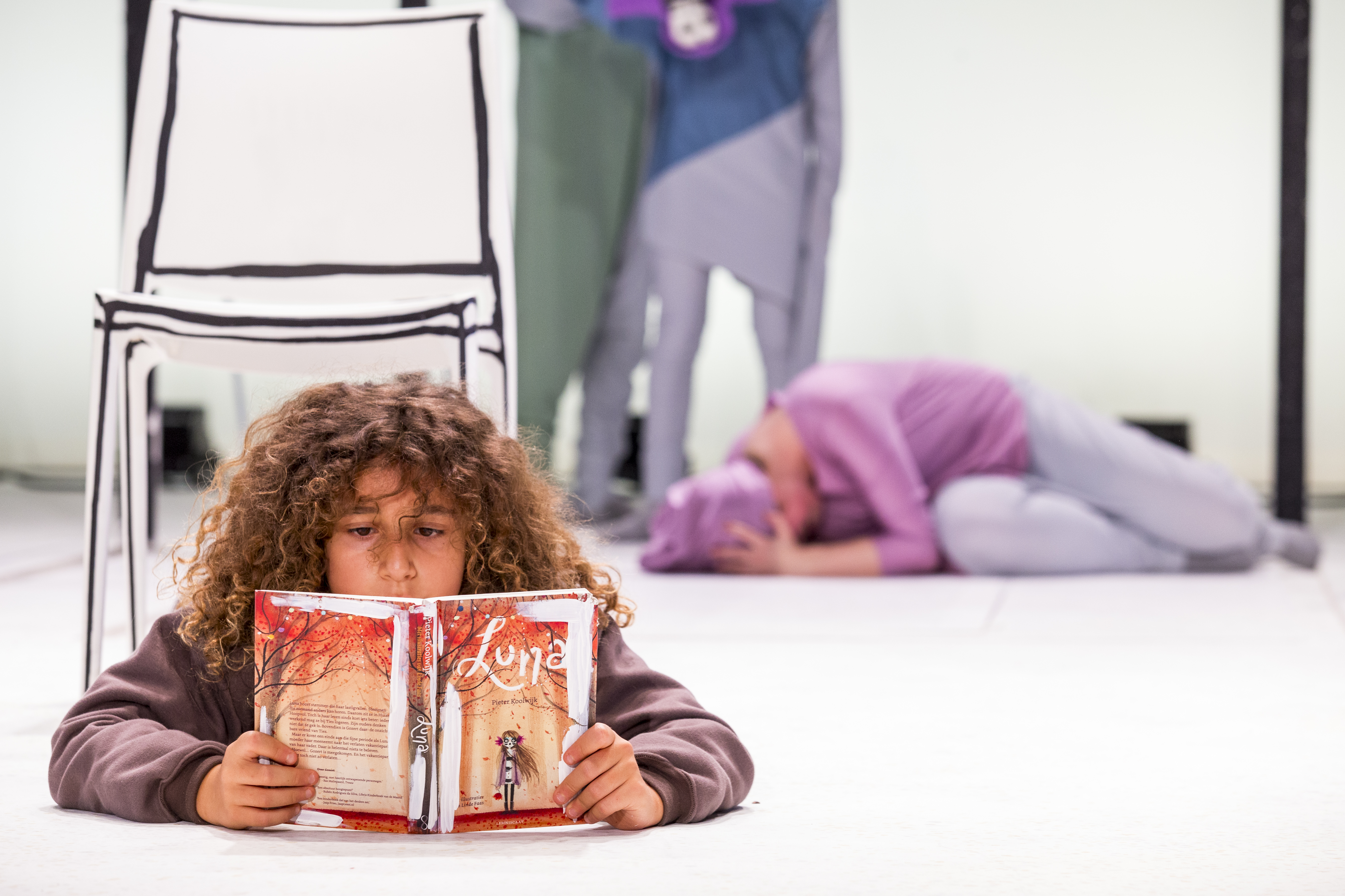 Luna, door kinderboekenschrijver Pieter Koolwijk, als ...