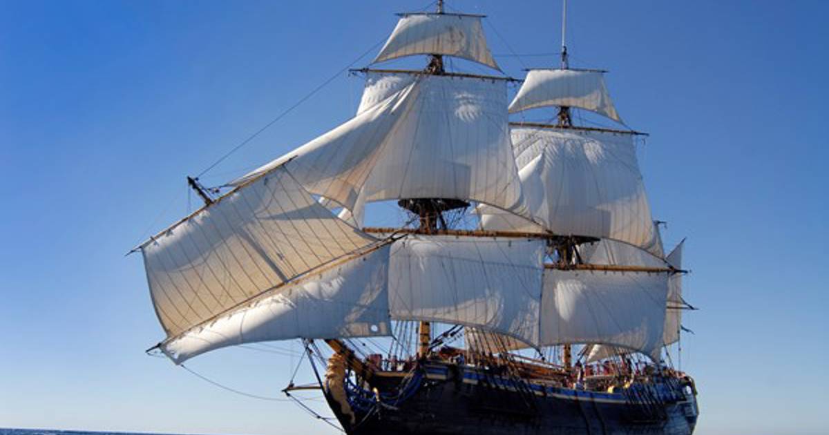 Bezoek het grootste houten zeilschip ter wereld aan de Holland ...