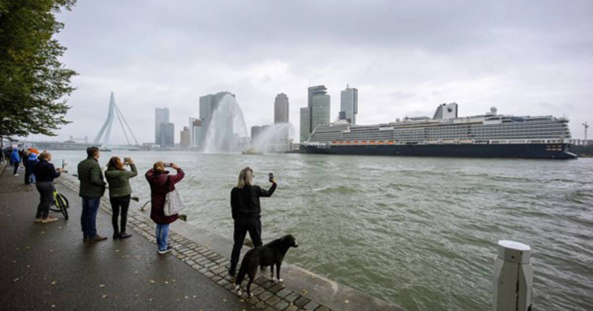 Kom het nieuwe Holland America Line schip Rotterdam VII uitzwaaien ...