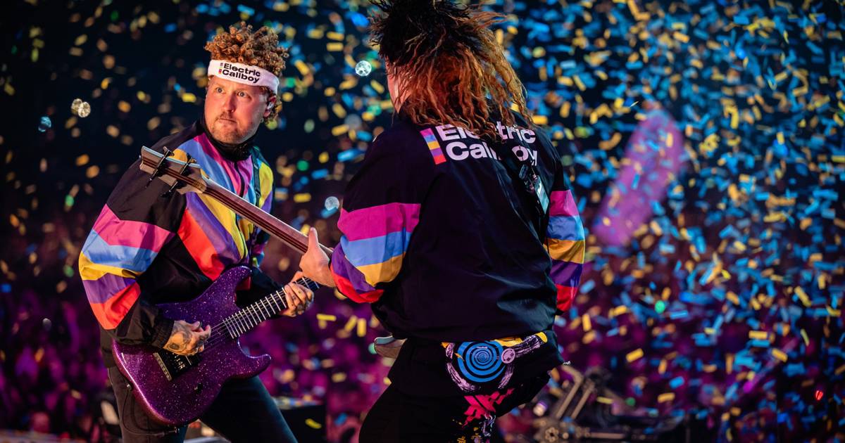 German party metal band Electric Callboy to RTM Stage - Uitagenda Rotterdam