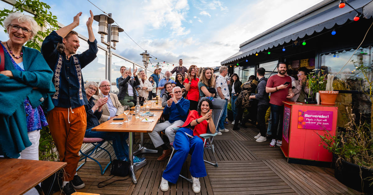 Maria & Pepe strijkt deze zomer opnieuw neer aan de Schiehaven ...